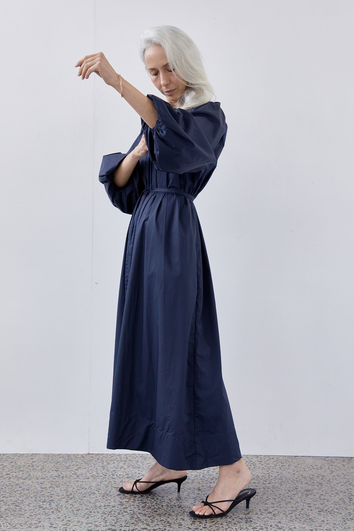 Bloom Maxi Dress in Ink | Ellis Label
